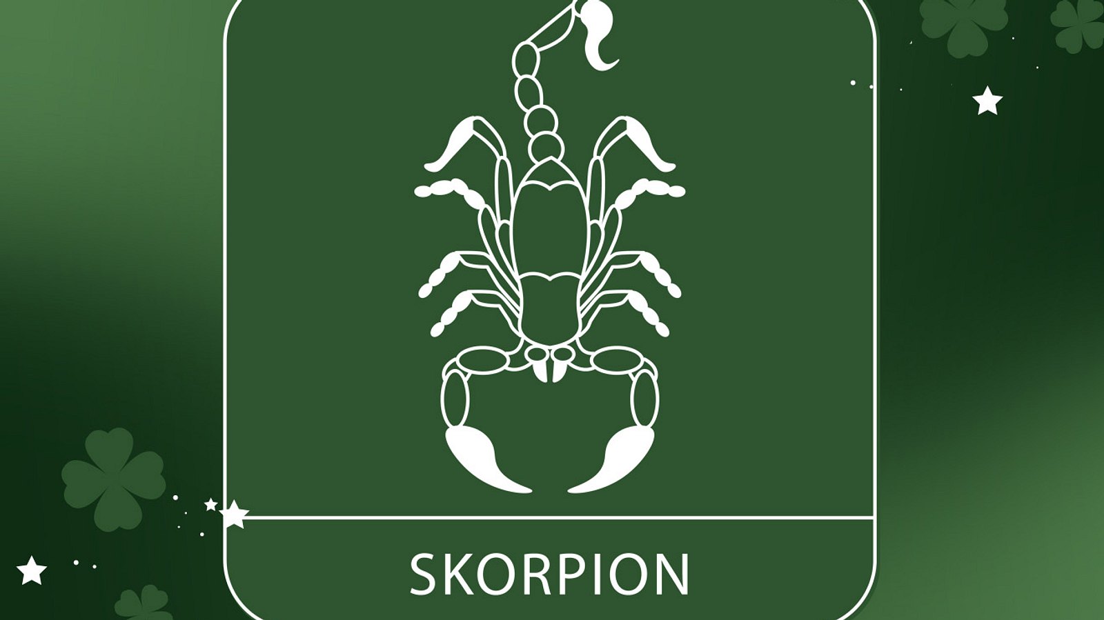 Die Glücksbringer für das Sternzeichen Skorpion in der Woche vom 16 ...