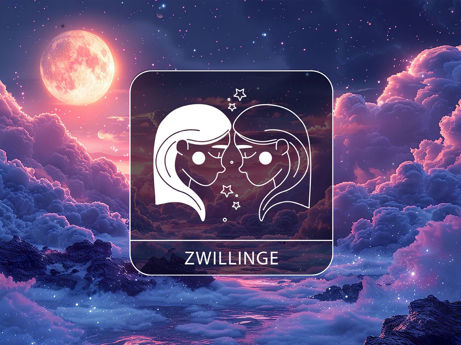 Das Horoskop für die Vollmond-Woche ab dem 07.04.2025: Sternzeichen Zwillinge | Astrowoche