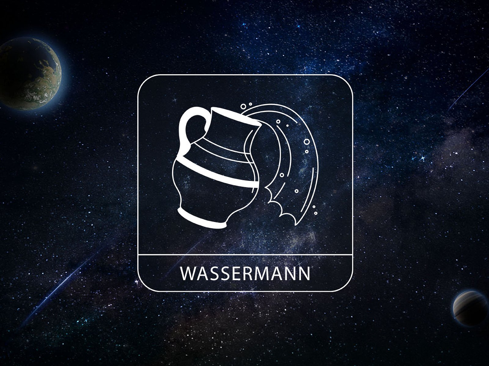 Das Merkur-Jupiter-Horoskop ab dem 21.02.2025: Sternzeichen Wassermann | Astrowoche