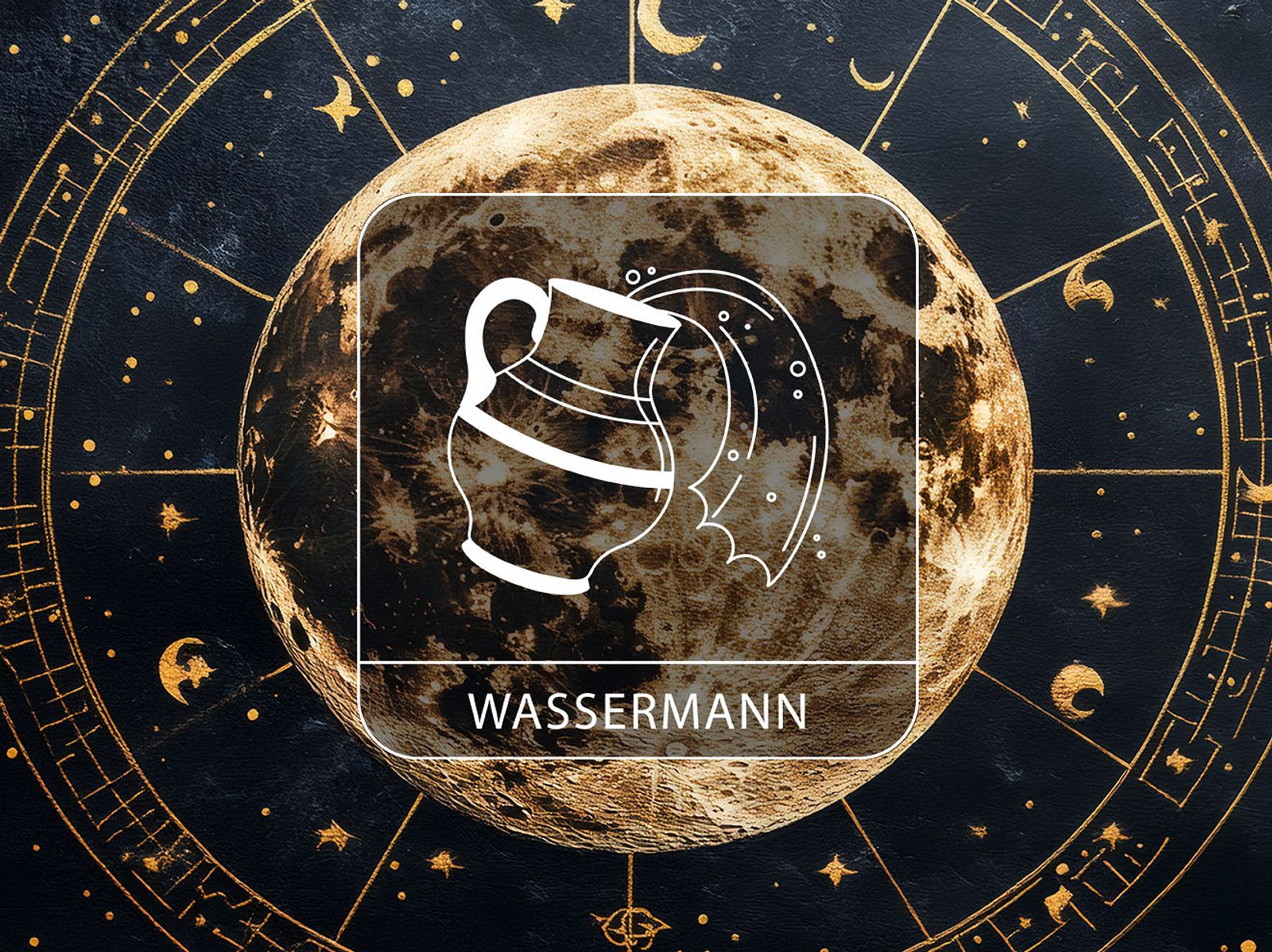 Das Hexenmond-Horoskop ab dem 12.05.25: Sternzeichen Wassermann | Astrowoche