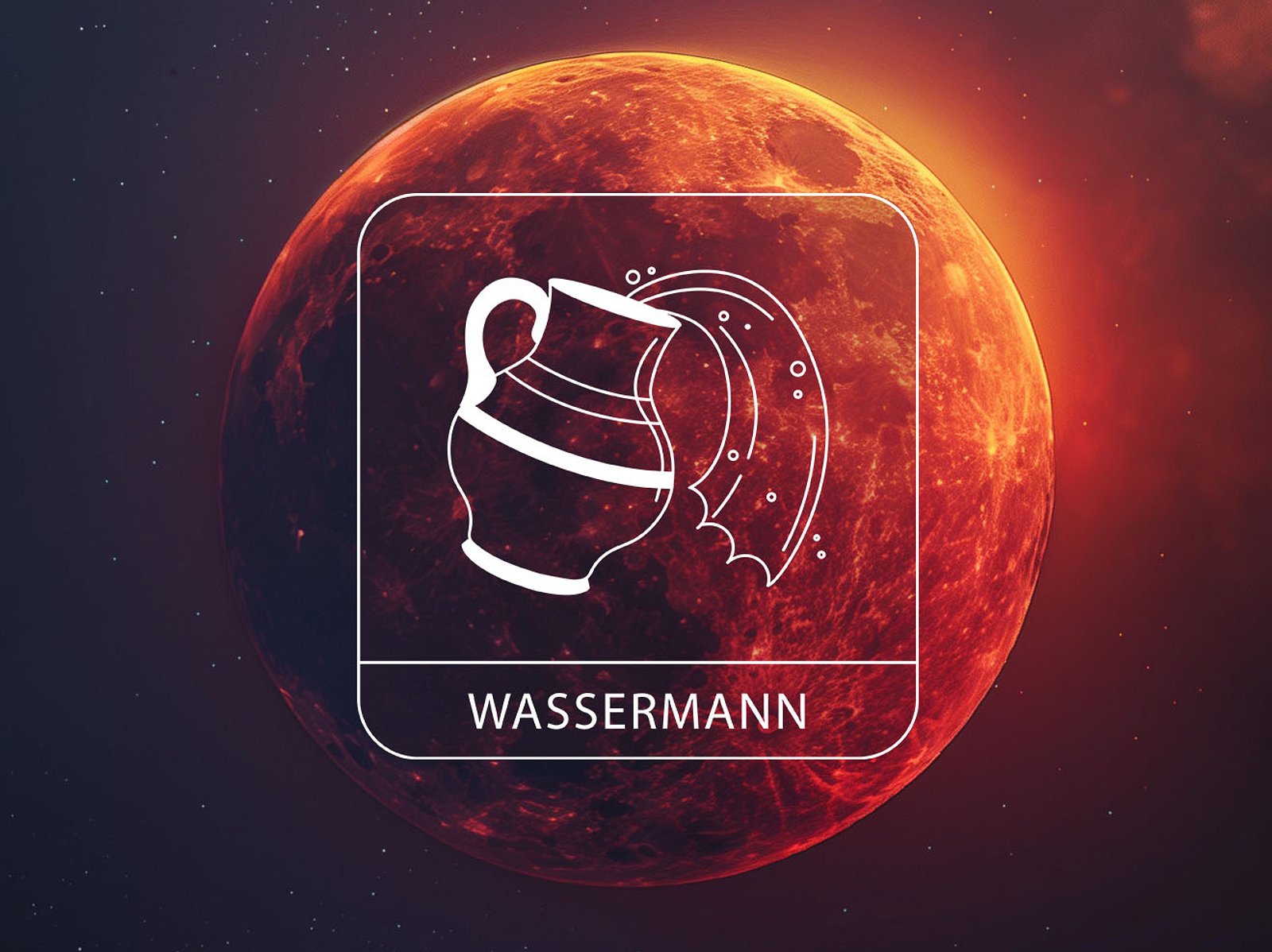 Das Mondfinsternis-Horoskop für die Woche ab dem 01.09.2025: Sternzeichen Wassermann | Astrowoche