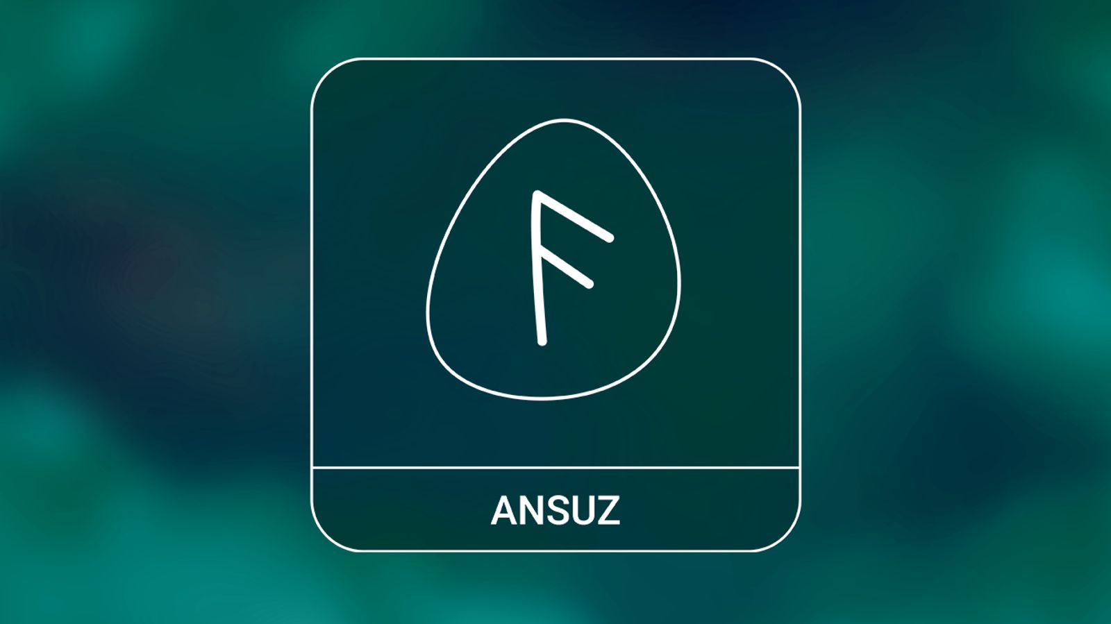 Rune Ansuz: Alles zur Bedeutung der Lichtrune | Astrowoche